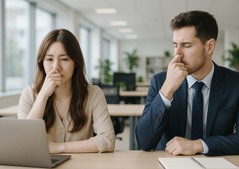 スメハラとは？職場で起こるスメルハラスメントの具体例と企業の防止策 - Humap アスマークのHRサービス